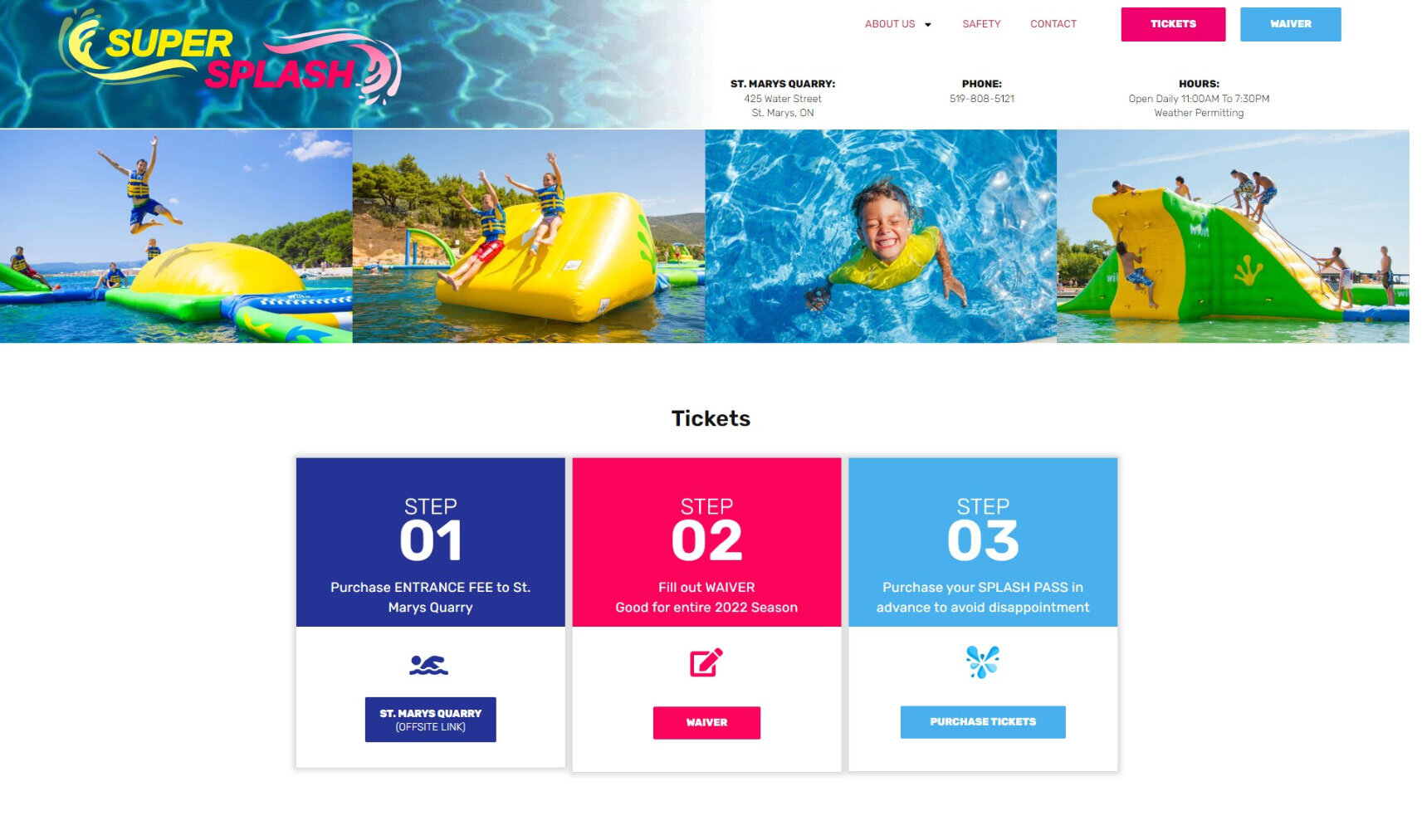 SuperSplash Waterpark — Panda Rose Consulting Studios, Inc.